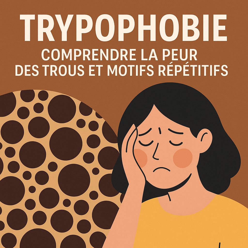 Trypophobie : comprendre la peur des trous et motifs répétitifs